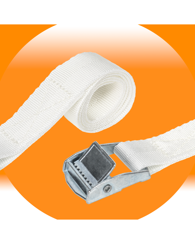 Cinta para Outdoors · K-012-08-OL (BRANCA) 25mm x 100cm (100 unidades)